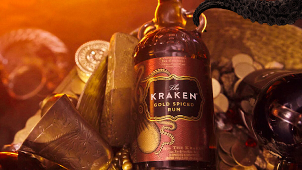 Logotipo Do Rum Kraken Kraken 94 Proof Black Spiced Rum From United